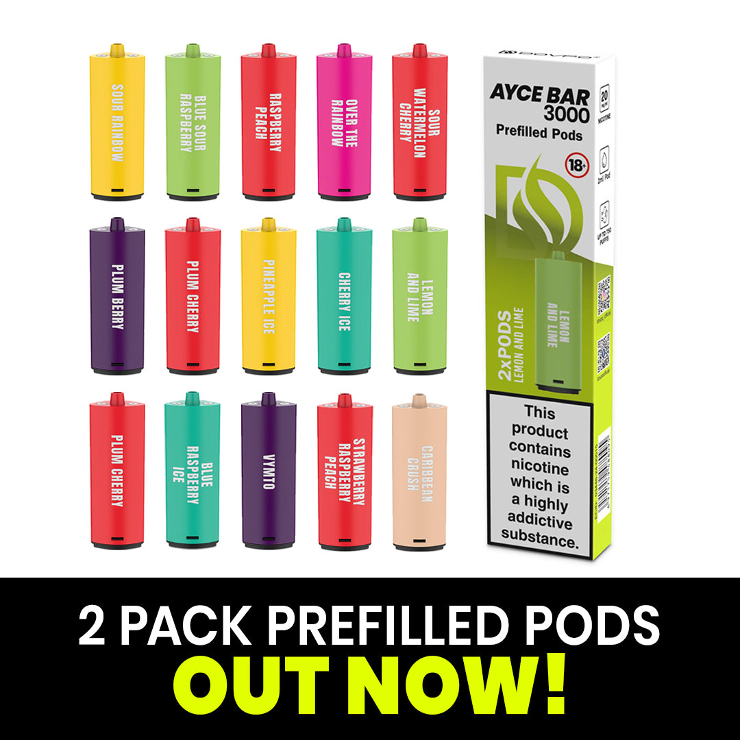 Ayce 3000 2 Pack Prefilled Pods